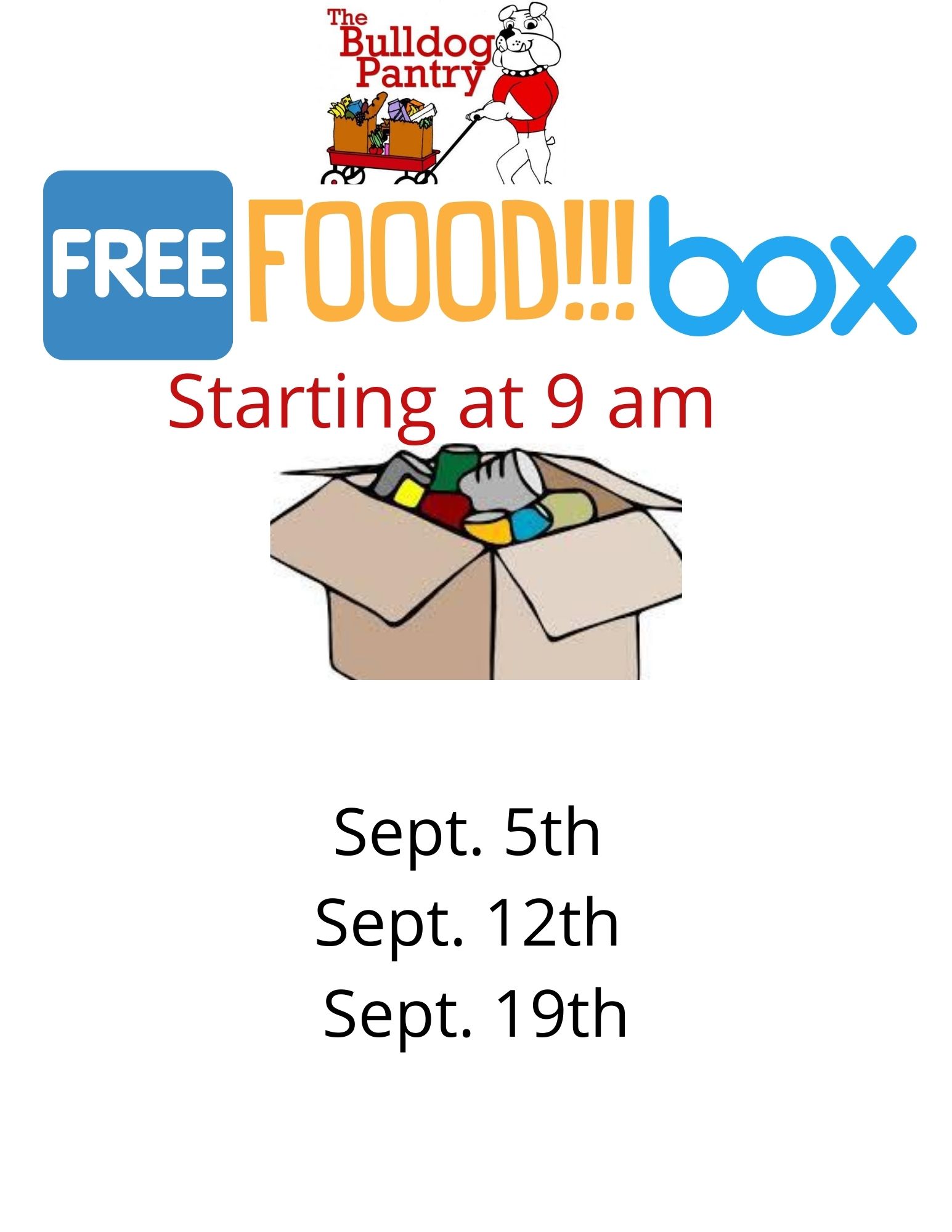 Free Food Boxes